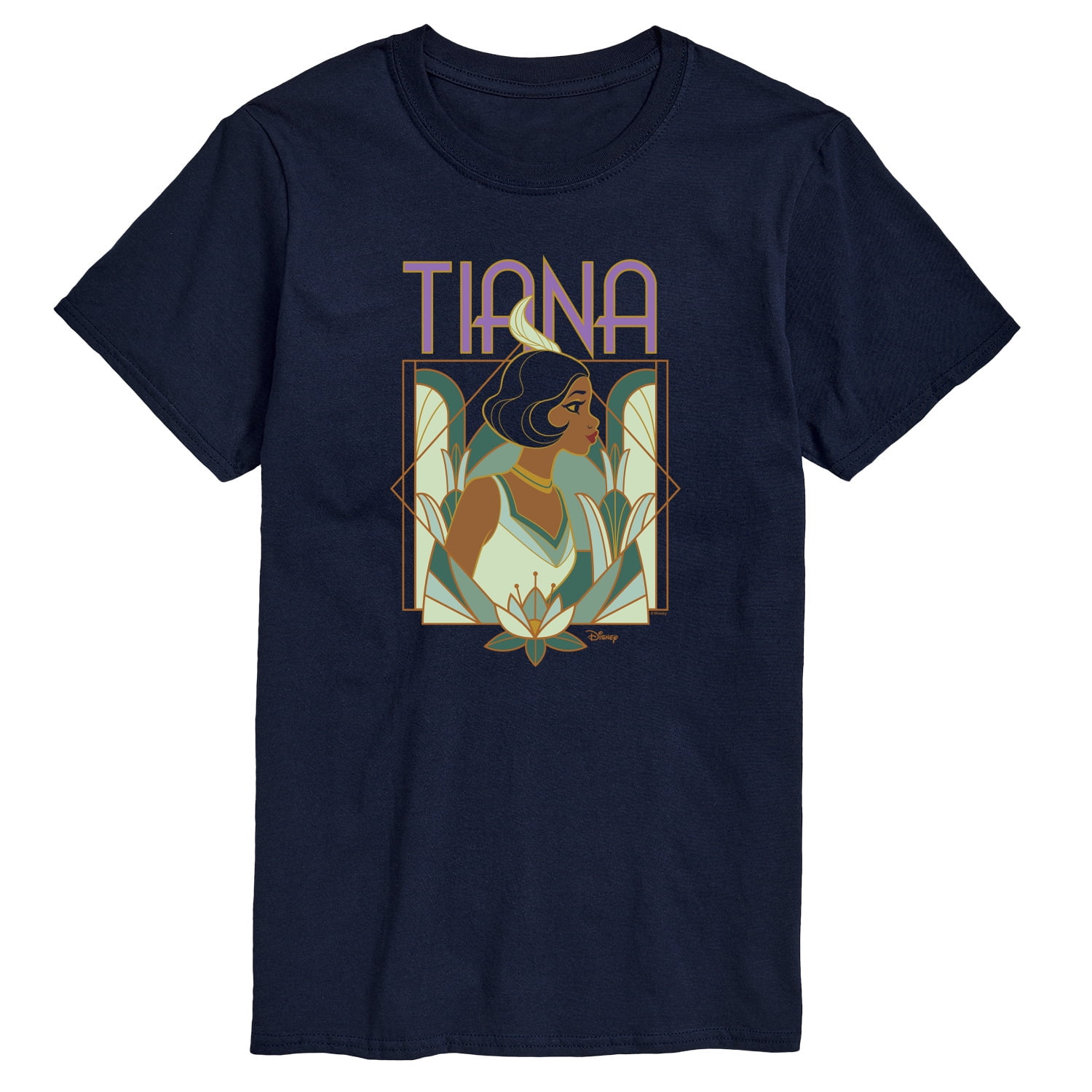 Disney - Tiana Deco - Men's Short Sleeve Graphic T-Shirt - Walmart.com