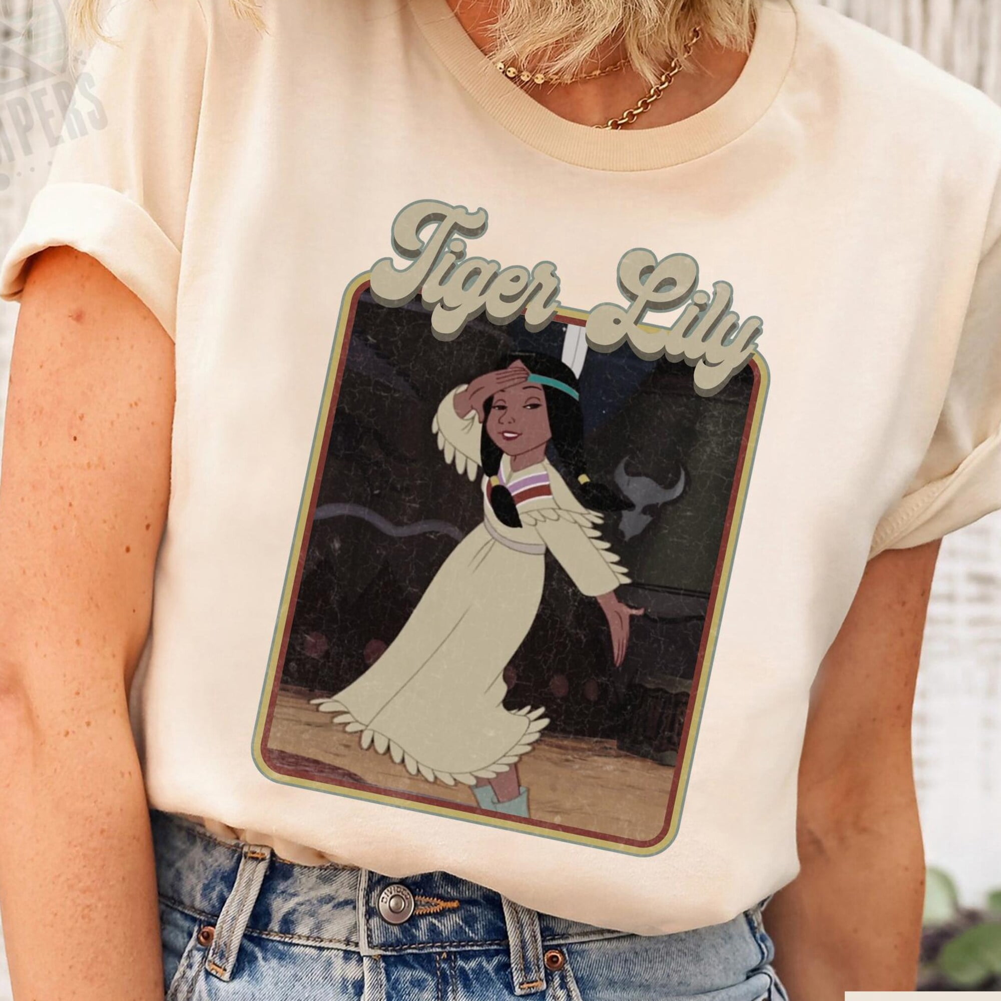 Disney Tiger Lily Peter Pan Shirt Peter Pan Neverland T-shirt Tee ...