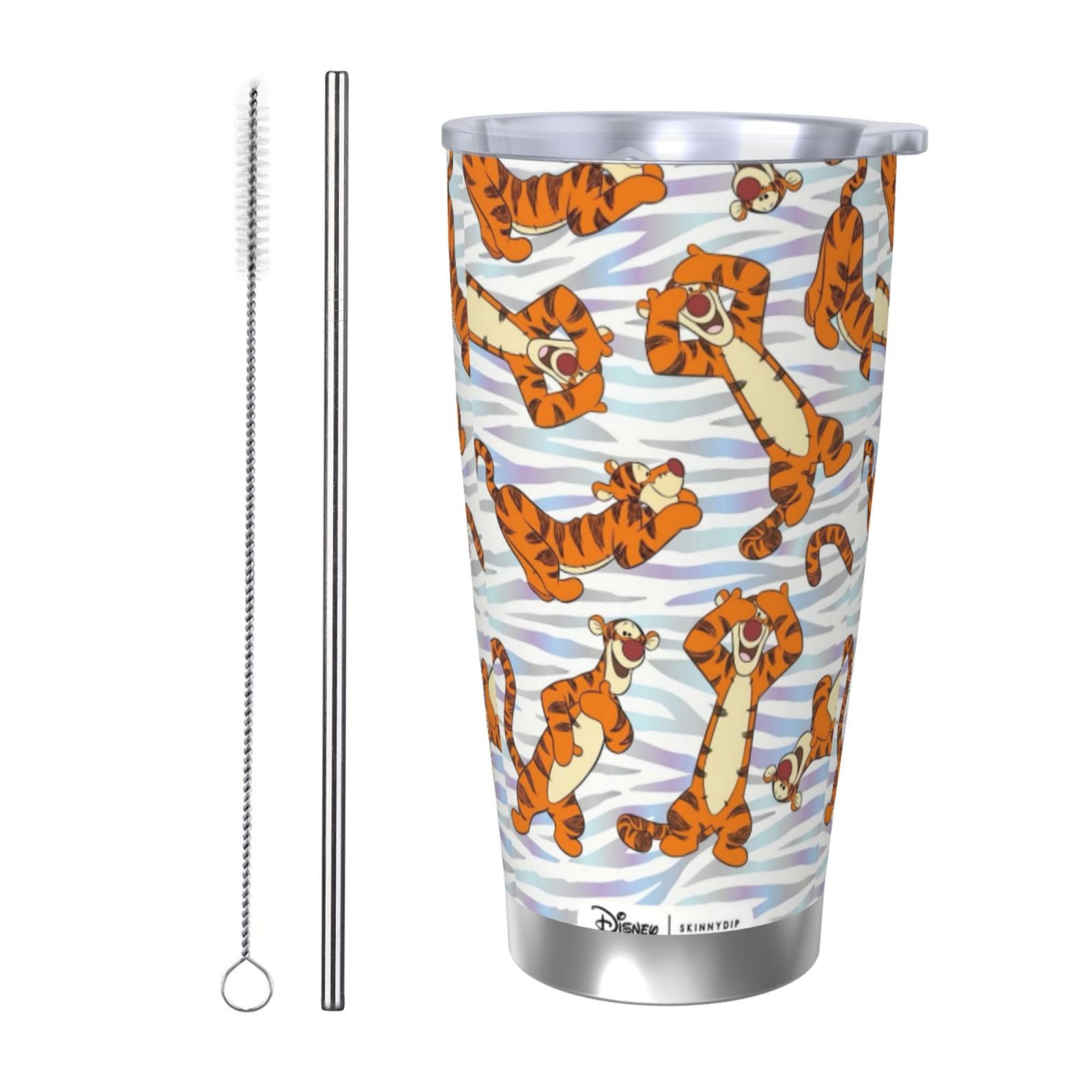 Disney&Tigger Insulated Tumblers with Lid,20 oz Travel Coffee Cups ...