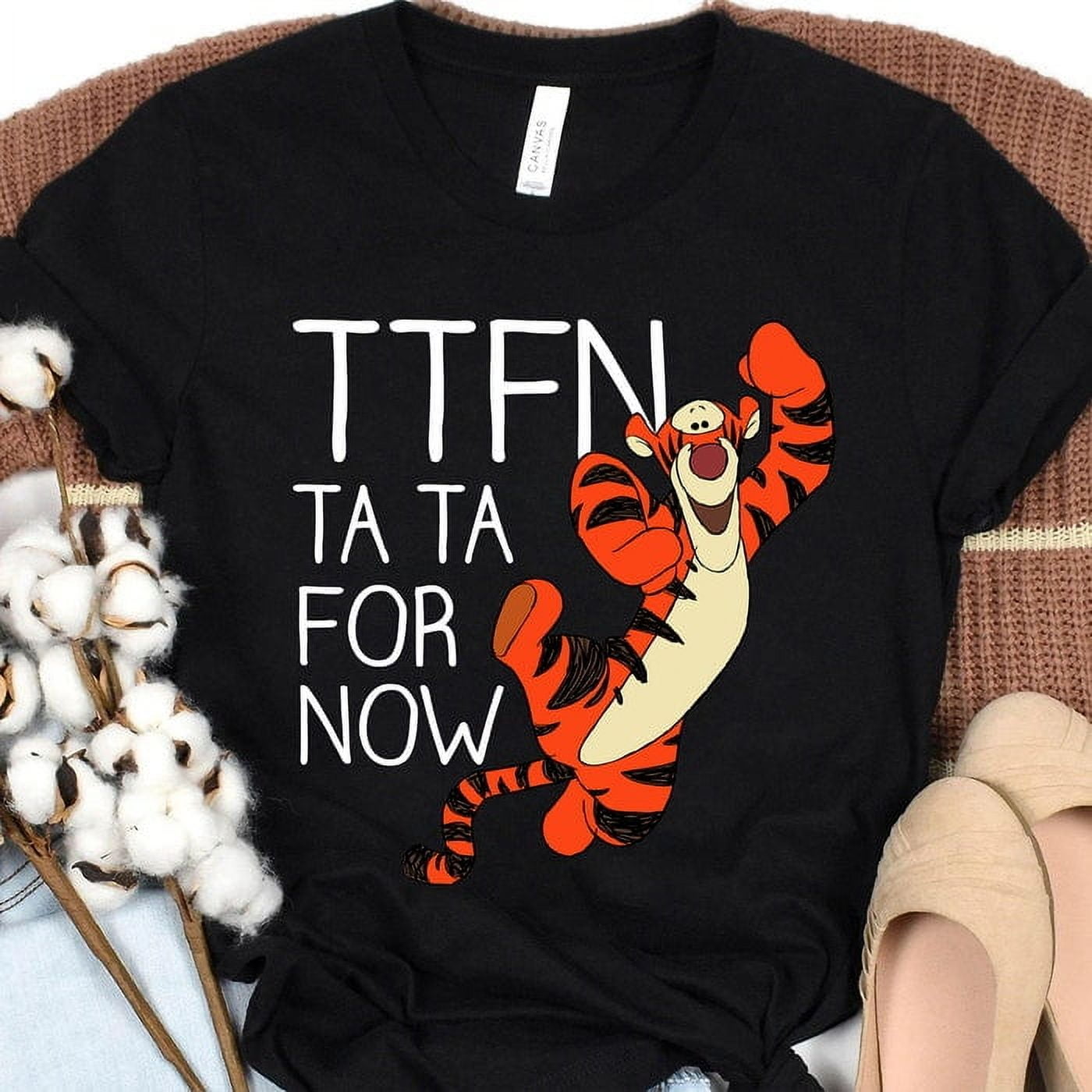 Disney Tigger Winnie the Pooh TTFN Ta ta For Now Shirt, Disney Family ...