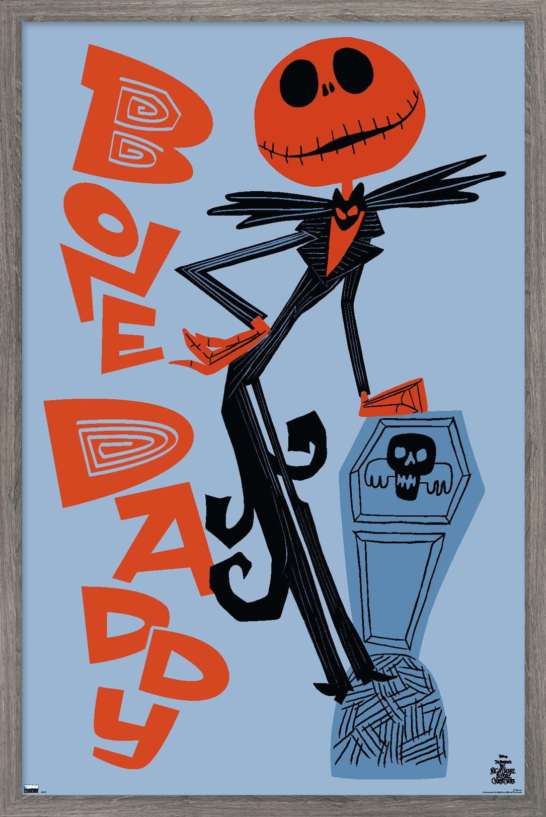 Disney Tim Burton's The Nightmare Before Christmas - Bone Daddy Wall ...