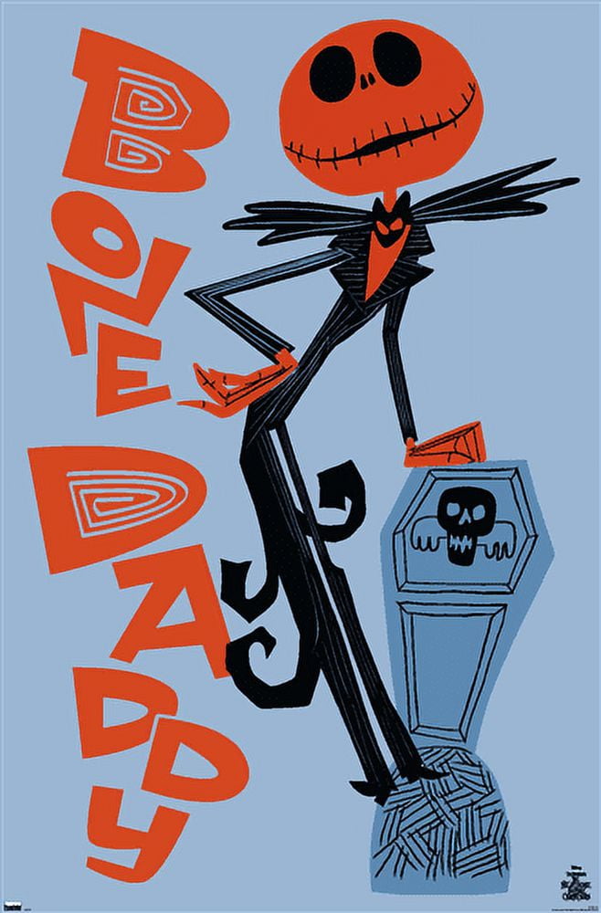 Disney Tim Burton's The Nightmare Before Christmas - Bone Daddy Wall ...