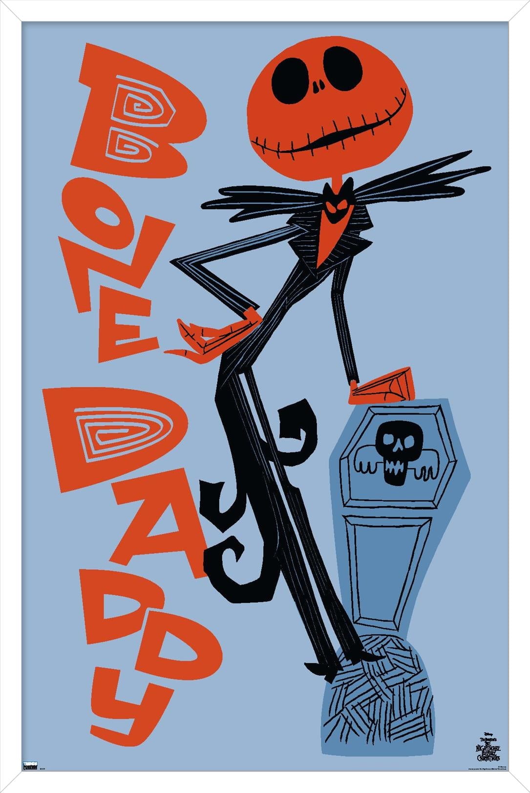 Disney Tim Burton's The Nightmare Before Christmas - Bone Daddy Wall ...