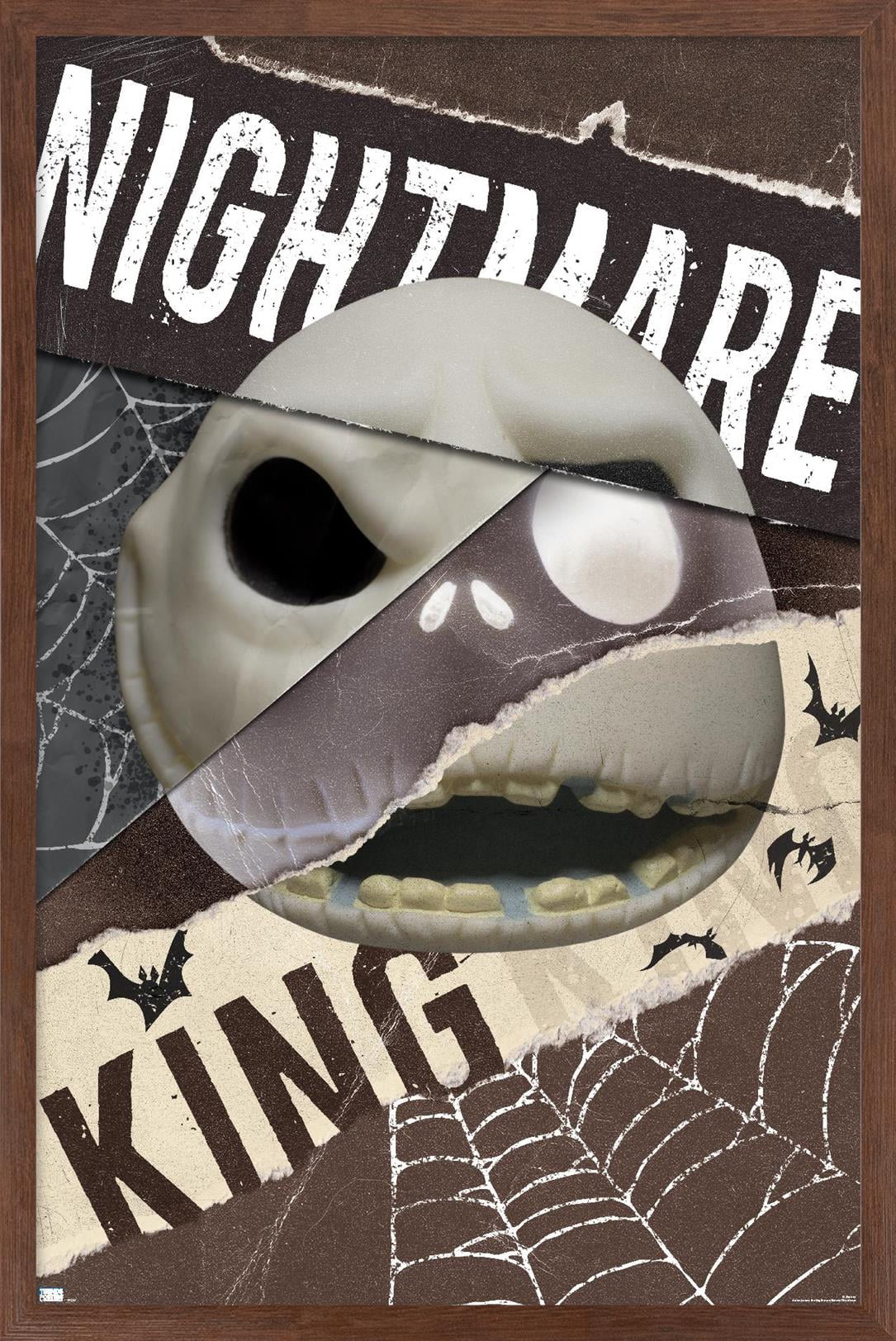 Disney Tim Burton's The Nightmare Before Christmas - Distorted Jack ...