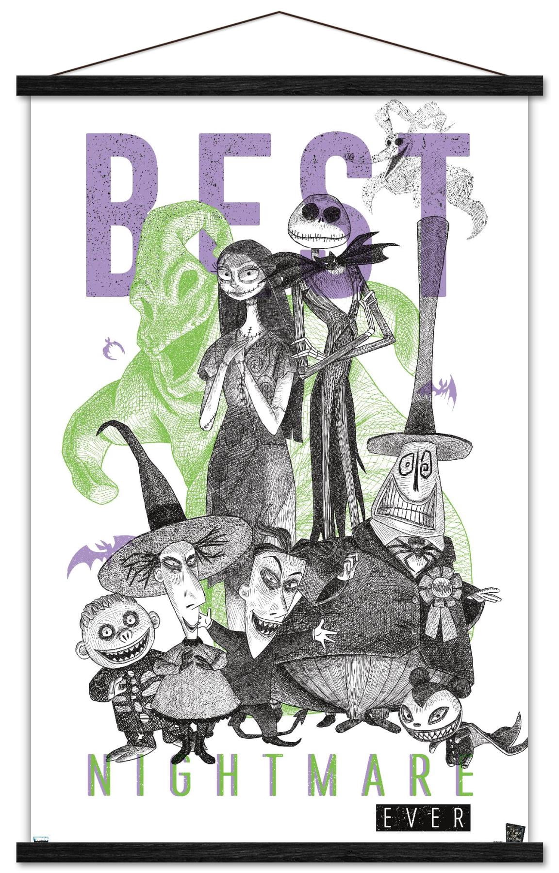Tim Burton Characters Nightmare Before Christmas Drawing