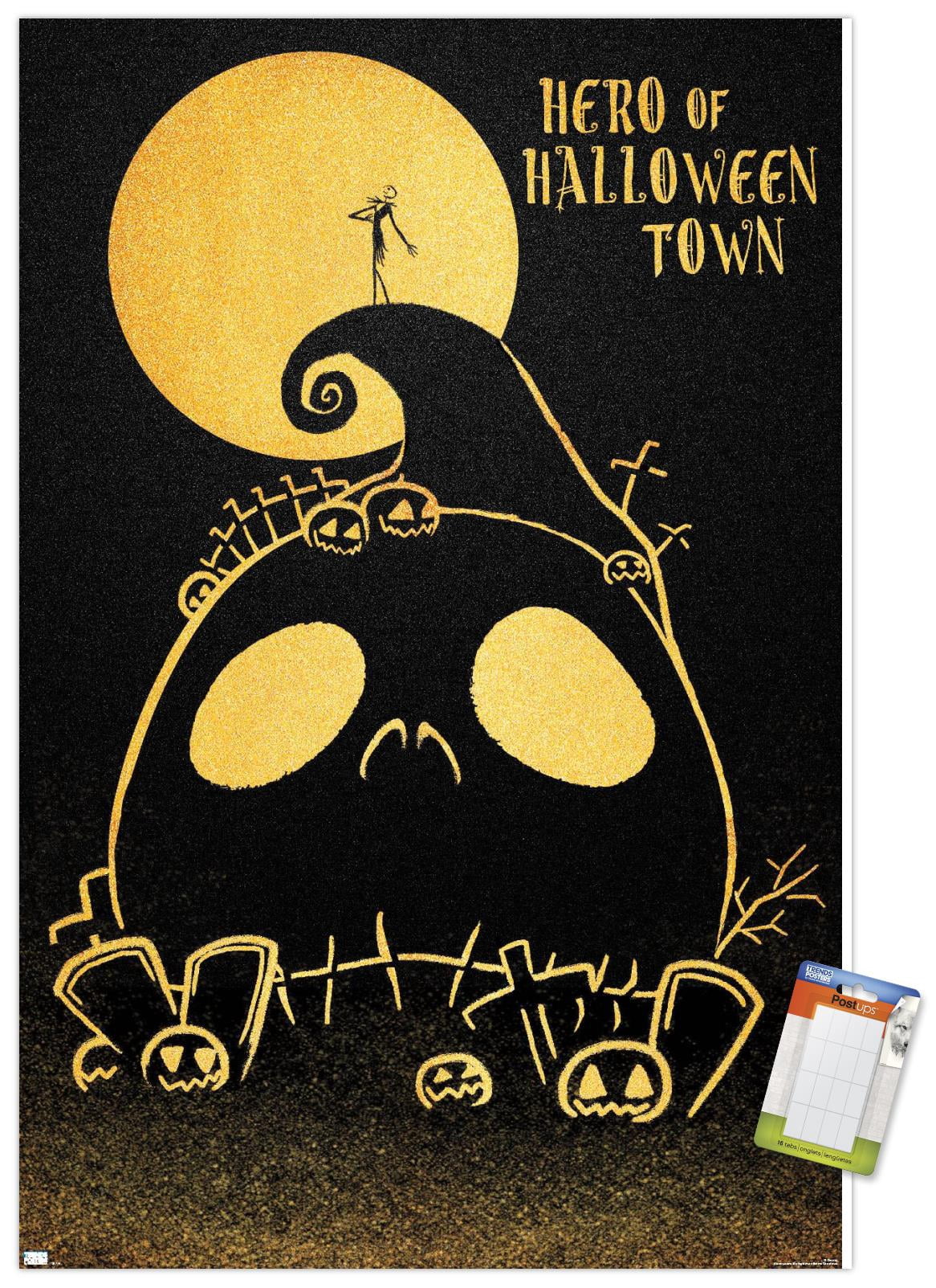 Disney Tim Burton's The Nightmare Before Christmas - Hero Wall Poster ...