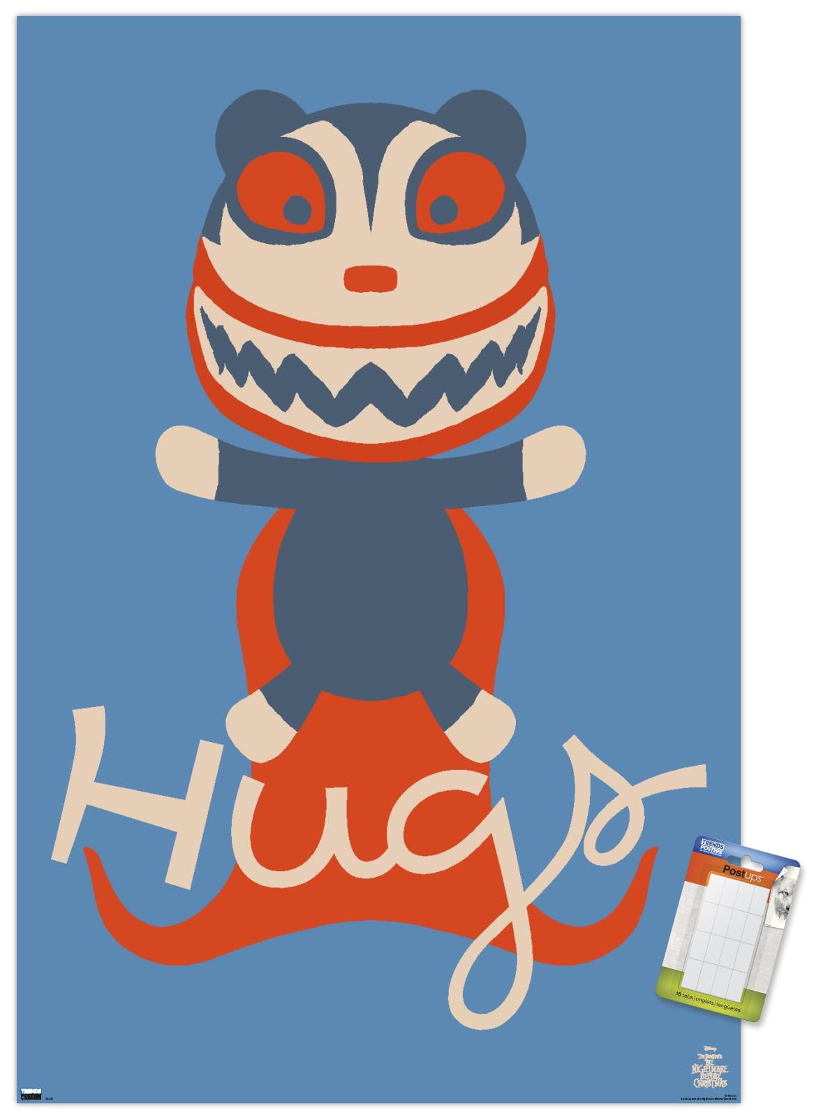 Disney Tim Burton's The Nightmare Before Christmas - Hugs Wall Poster ...