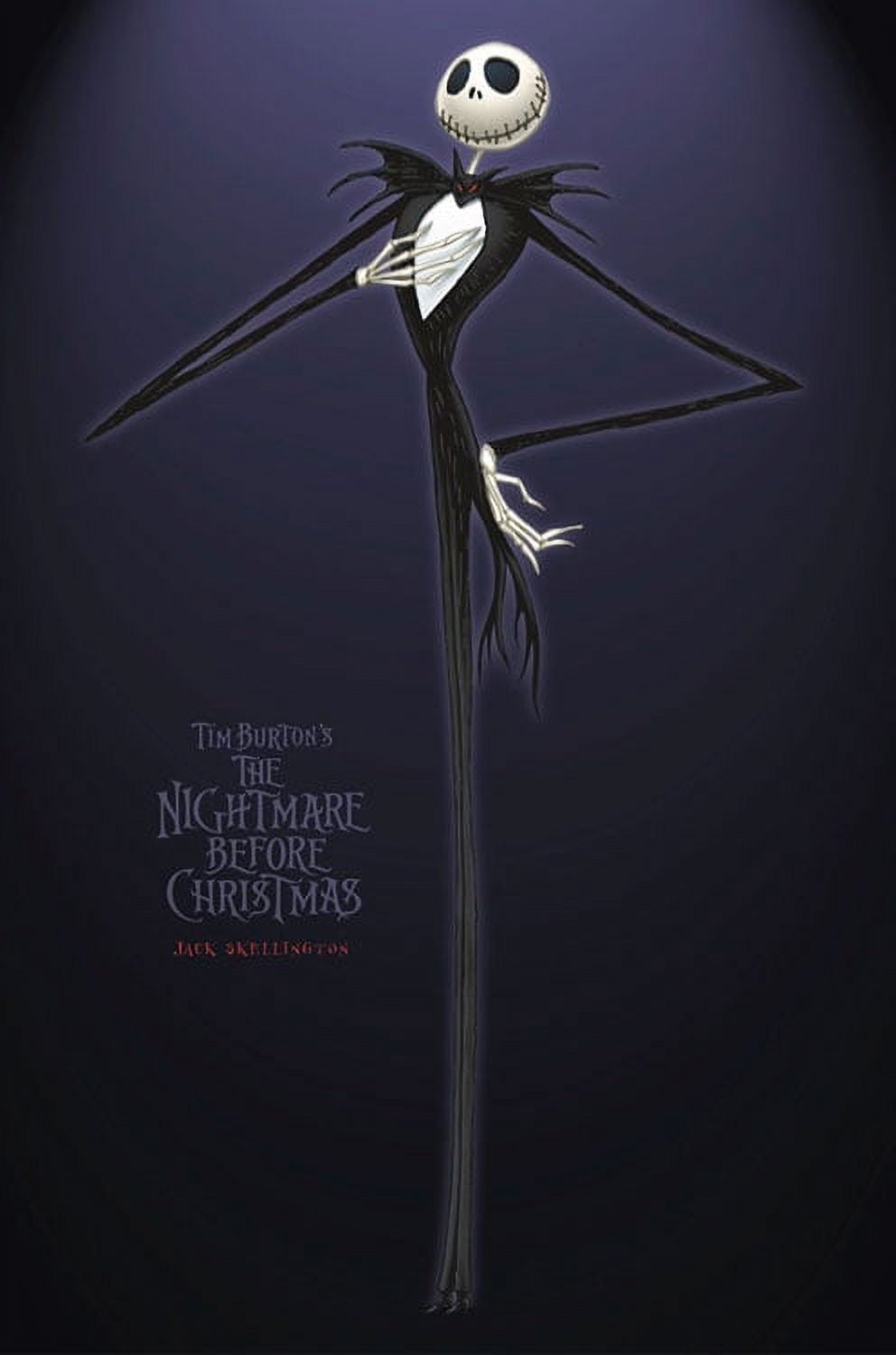 Disney Tim Burton's The Nightmare Before Christmas - Jack Wall Poster ...