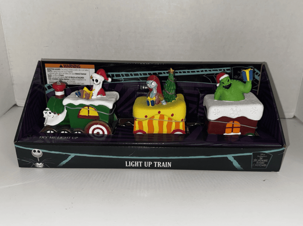 Disney Tim Burton’s The Nightmare Before Christmas Light-Up Train ...
