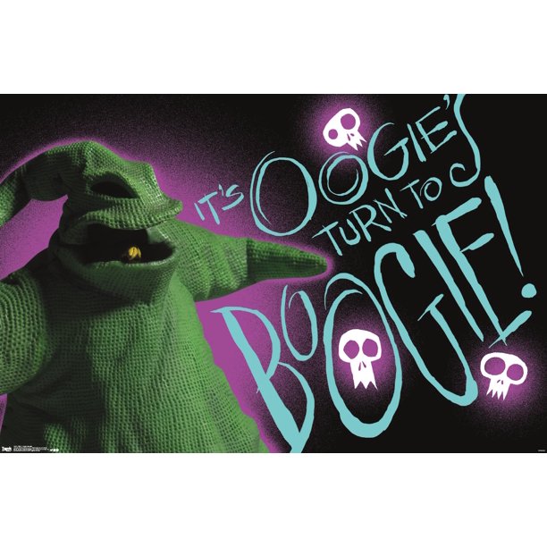 Disney Tim Burton's The Nightmare Before Christmas - Oogie Boogie Wall ...