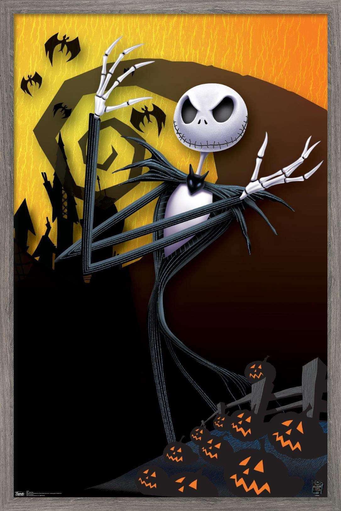 Disney Tim Burton's The Nightmare Before Christmas - Pumpkins Wall ...