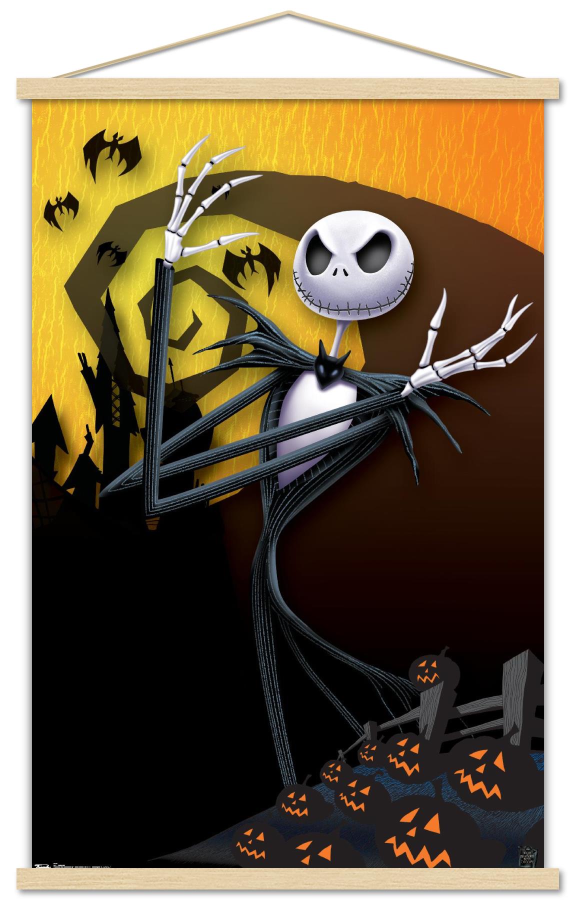 Disney Tim Burton's The Nightmare Before Christmas - Pumpkins Wall ...