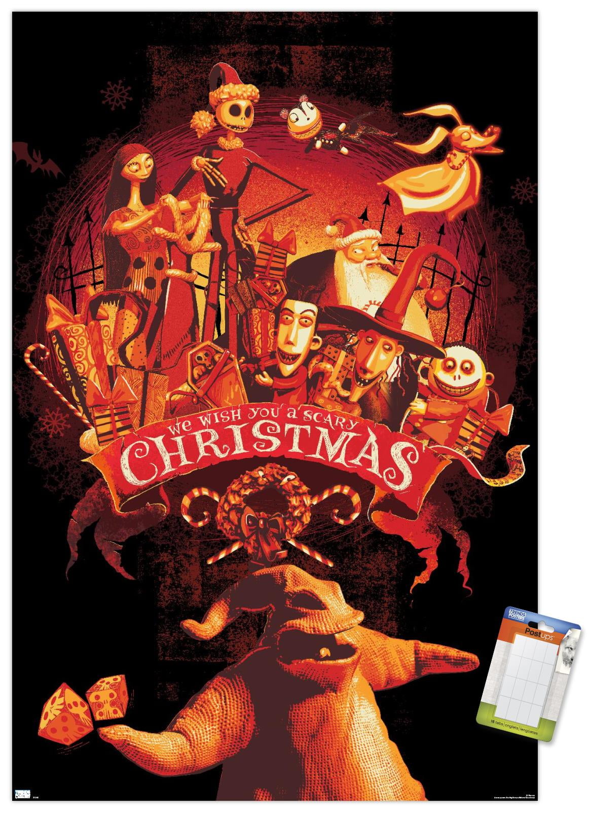 Disney Tim Burton's The Nightmare Before Christmas - Red Group Wall ...