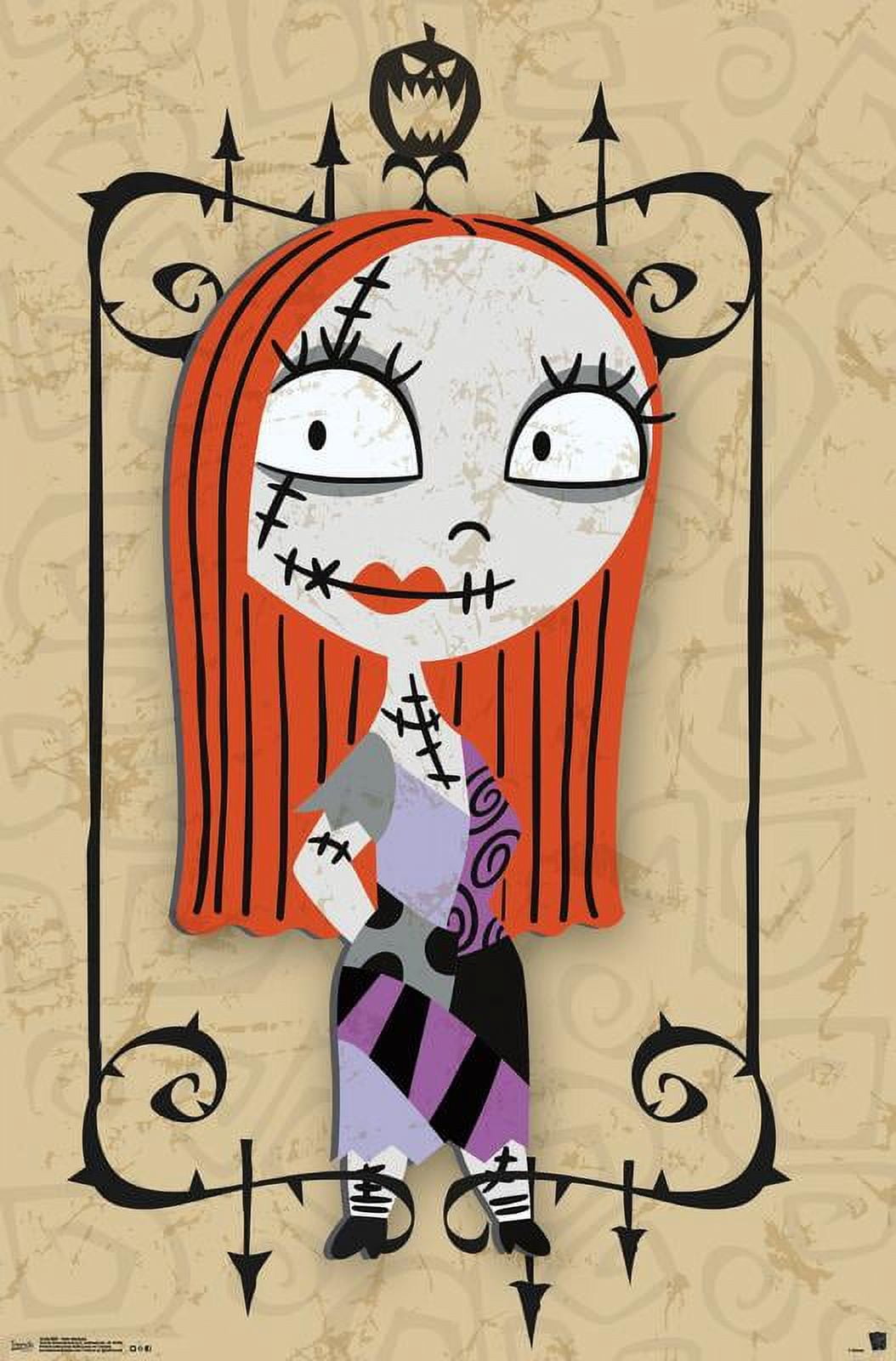 Disney Tim Burton's The Nightmare Before Christmas - Sally Madness Wall ...