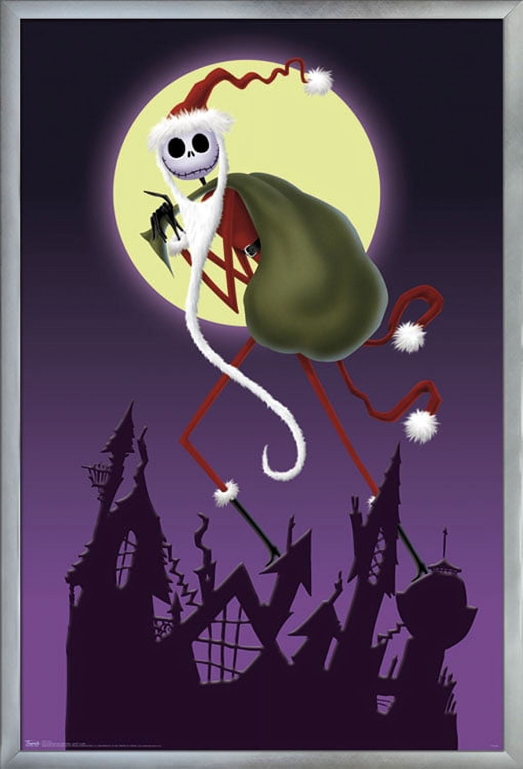 Disney Tim Burton's The Nightmare Before Christmas - Sandy Claws Wall ...