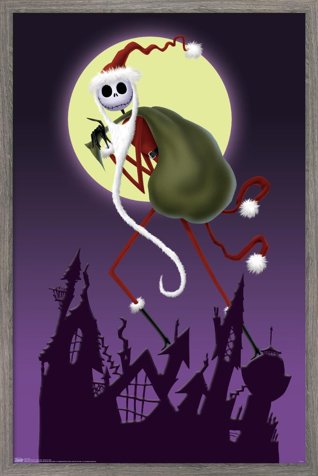 Disney Tim Burton's The Nightmare Before Christmas - Sandy Claws Wall ...