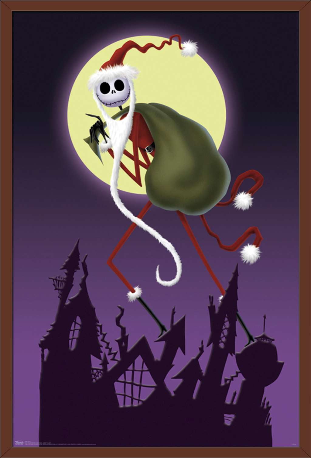 Disney Tim Burton's The Nightmare Before Christmas - Sandy Claws Wall ...