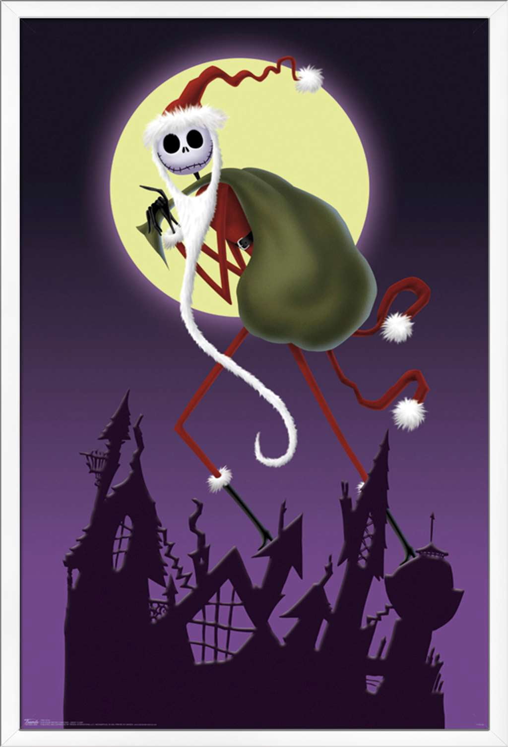 Disney Tim Burton's The Nightmare Before Christmas - Sandy Claws Wall ...