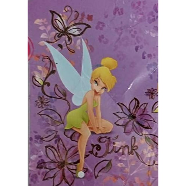 Disney Tink Autumn Blossom Royal Plush Raschel Throw Blanket - Walmart.com