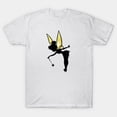 Disney Tink Beautiful Tinker Bell Flower Blossom Wing Silhouette Pixie ...