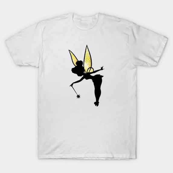 Disney Tink Beautiful Tinker Bell Flower Blossom Wing Silhouette Pixie ...