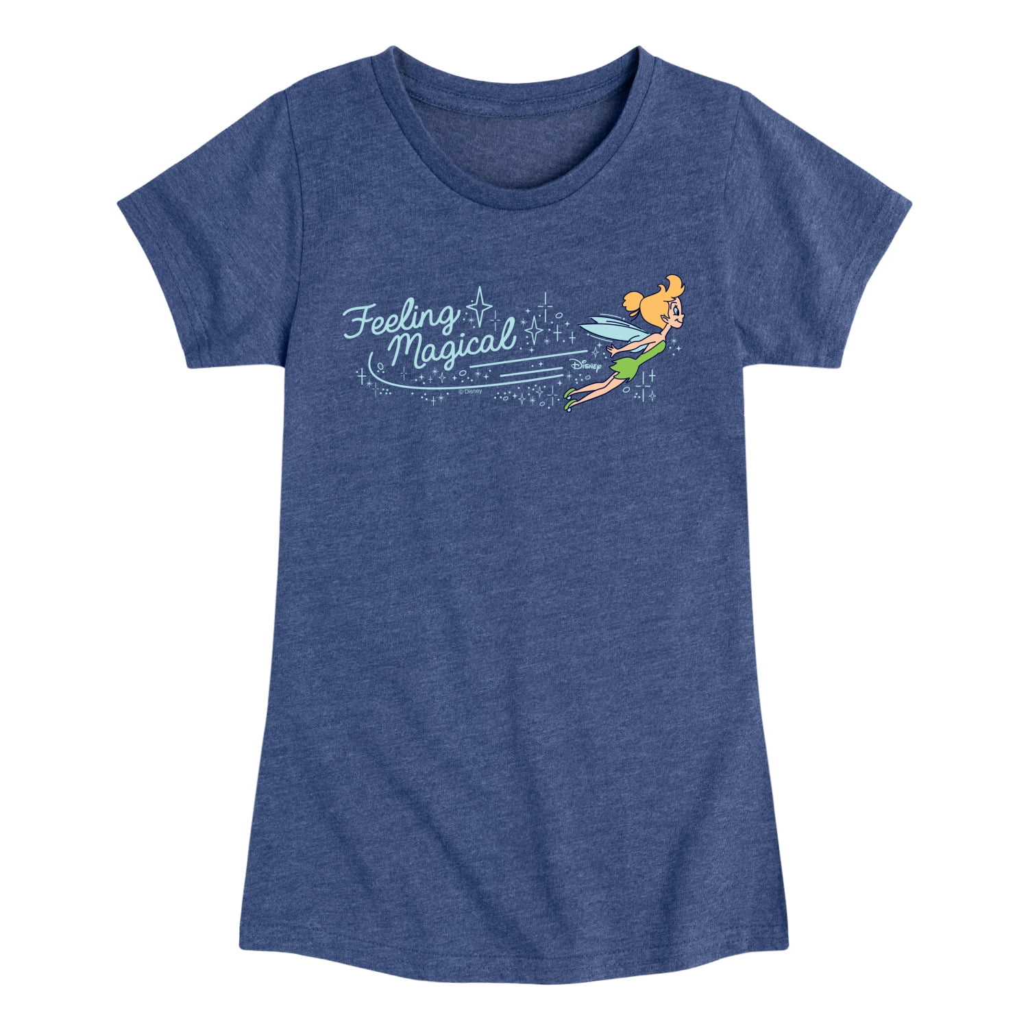 Disney - Tink Feeling Magical - Youth Girls Short Sleeve T-Shirt ...