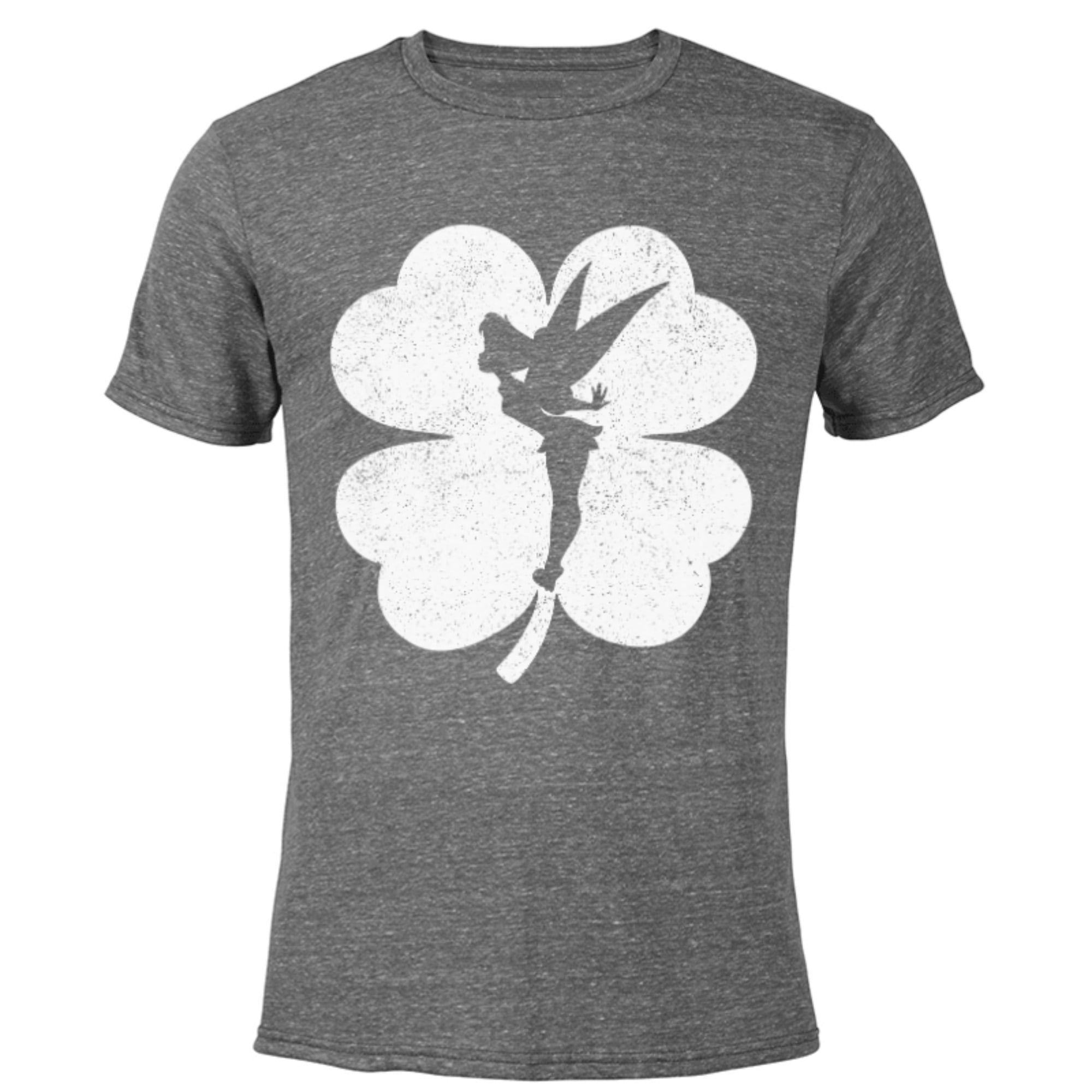 Disney Tinker Bell 4-Leaf Clover Silhouette St Patrick's Day - Short ...