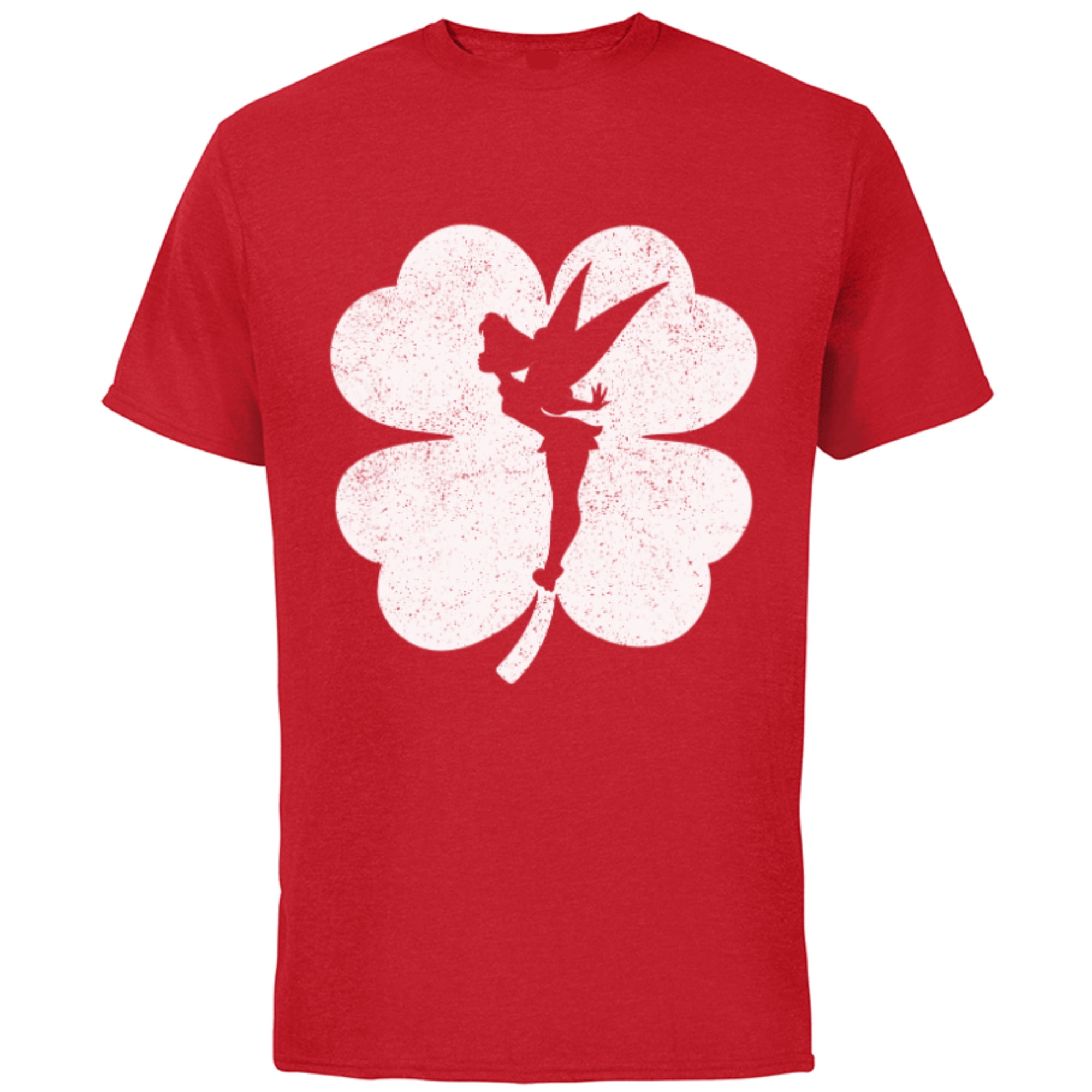 Disney Tinker Bell 4-Leaf Clover Silhouette St Patrick's Day - Short ...