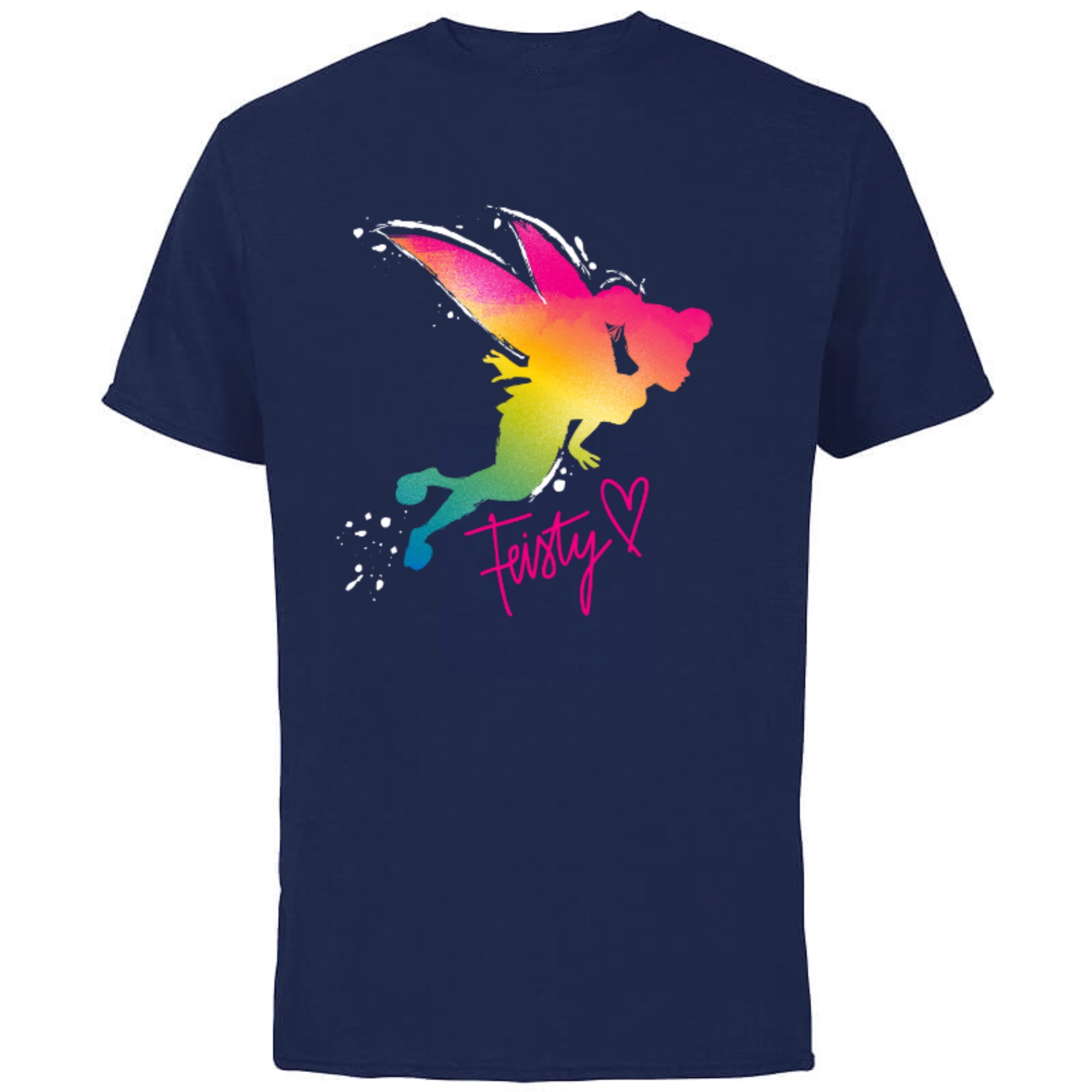 Disney Tinker Bell Feisty T-Shirt - Short Sleeve Cotton T-Shirt for ...