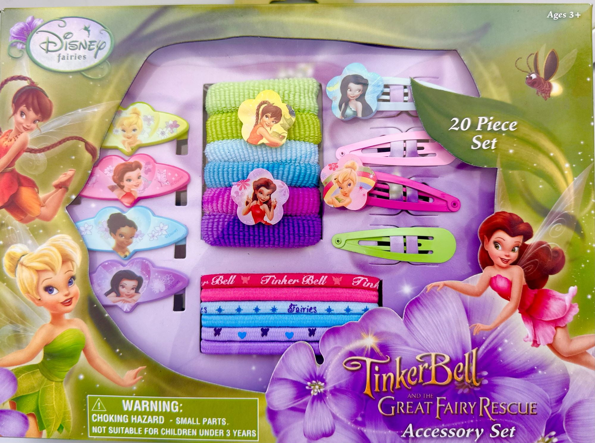 Disney Tinker Bell Hair Accessories 20 pcs set - Walmart.com