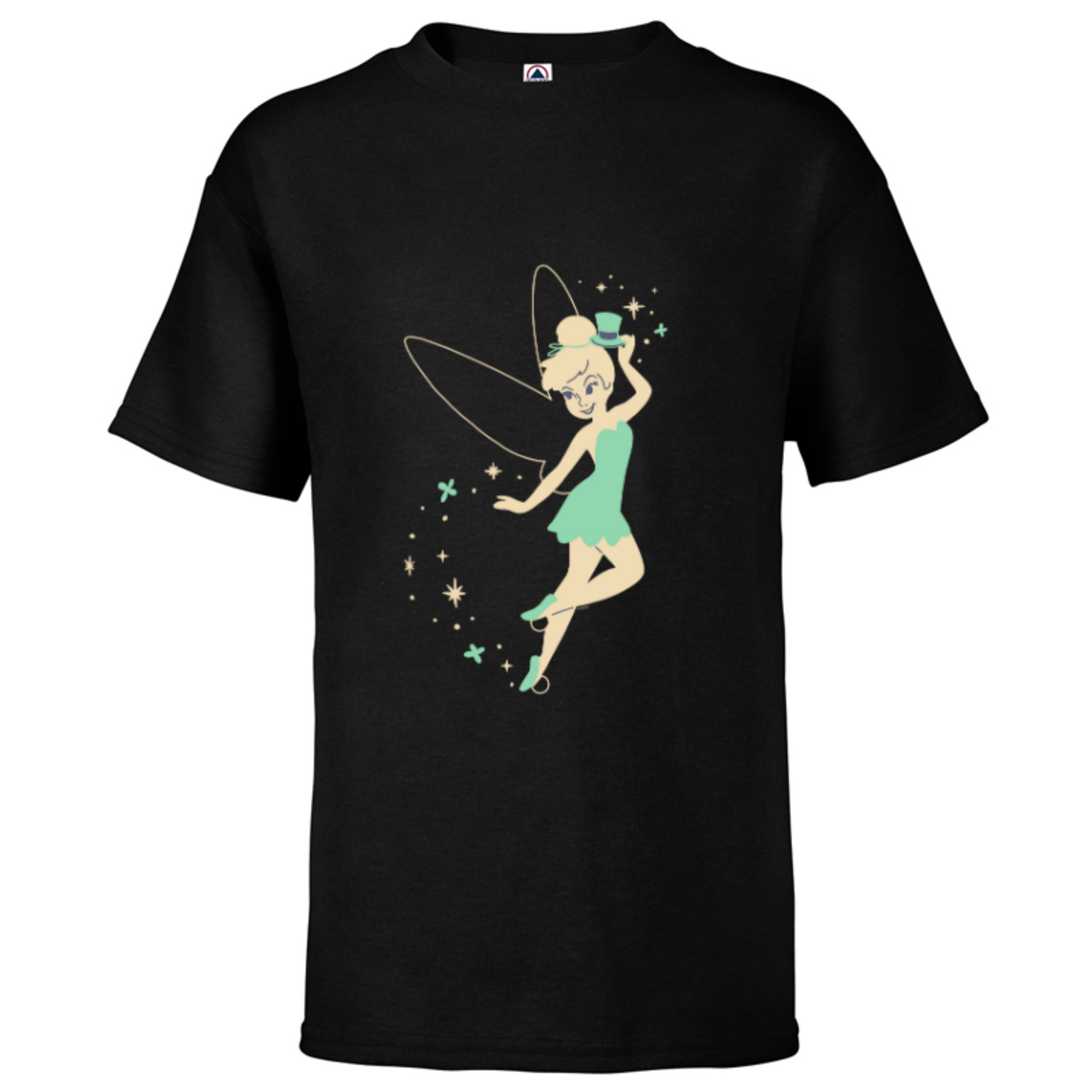 Disney Tinker Bell Lucky Leprechaun Hat St Patrick’s Day - Short Sleeve ...