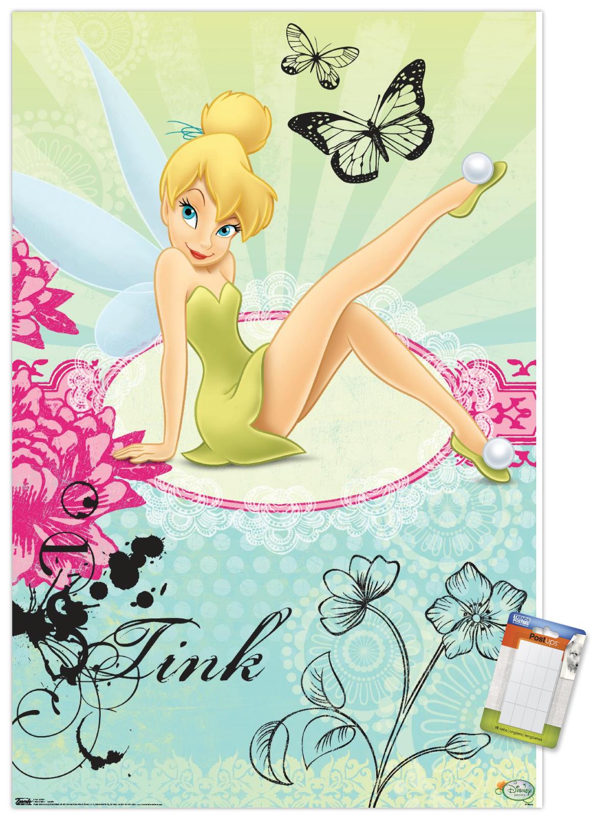Disney Tinker Bell Magic Wall Poster 14 725 X 22 375