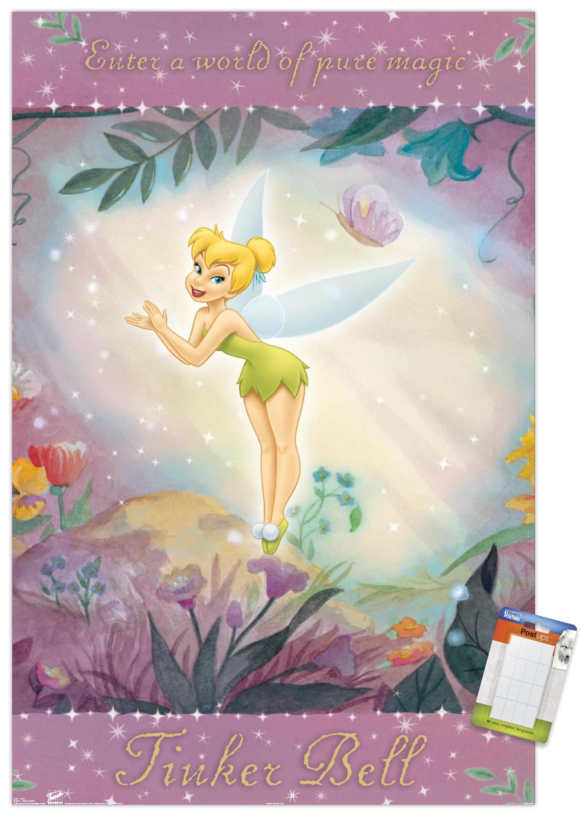 Disney Tinker Bell - Pure Magic Wall Poster, 14.725" x 22.375 ...