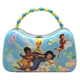 Disney Tinker Bell Purse - Tinkerbell And Floral Fairy Sky Blue Hard ...
