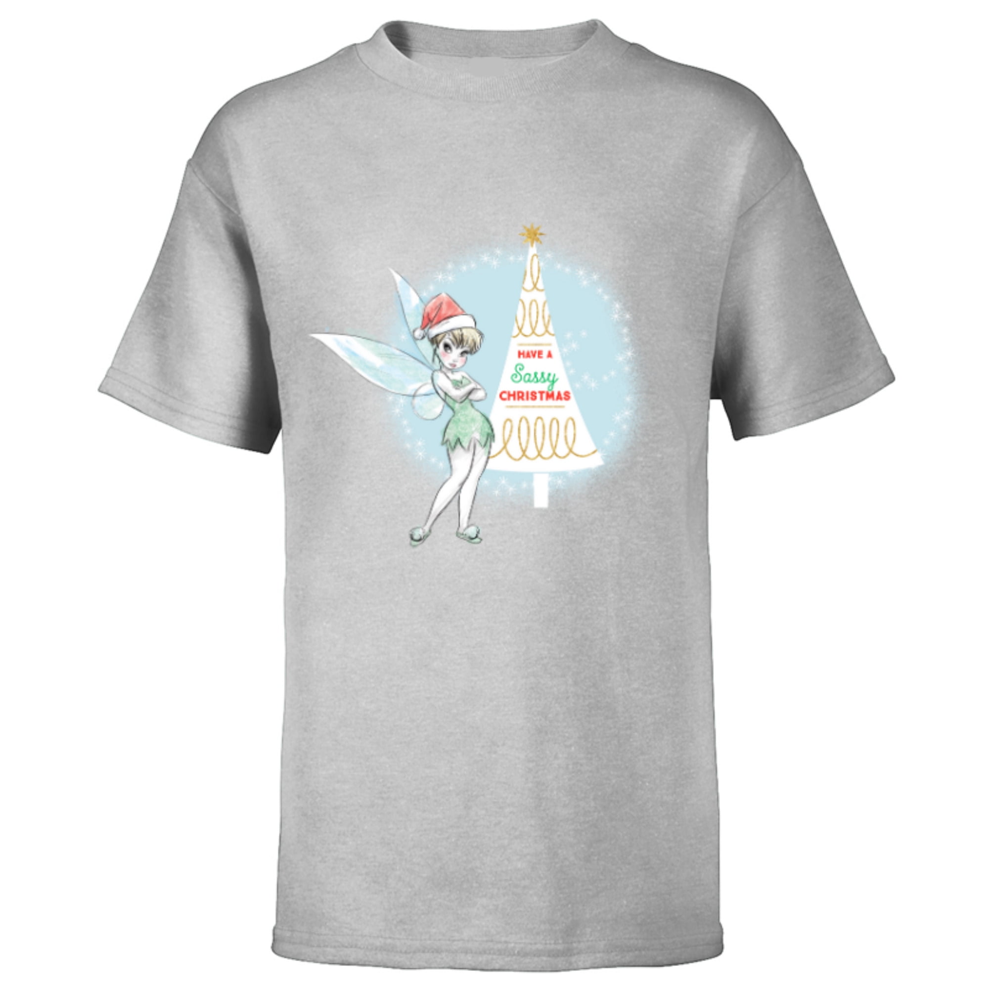 Disney Tinker Bell Sassy Christmas Holiday - Short Sleeve T-Shirt for ...