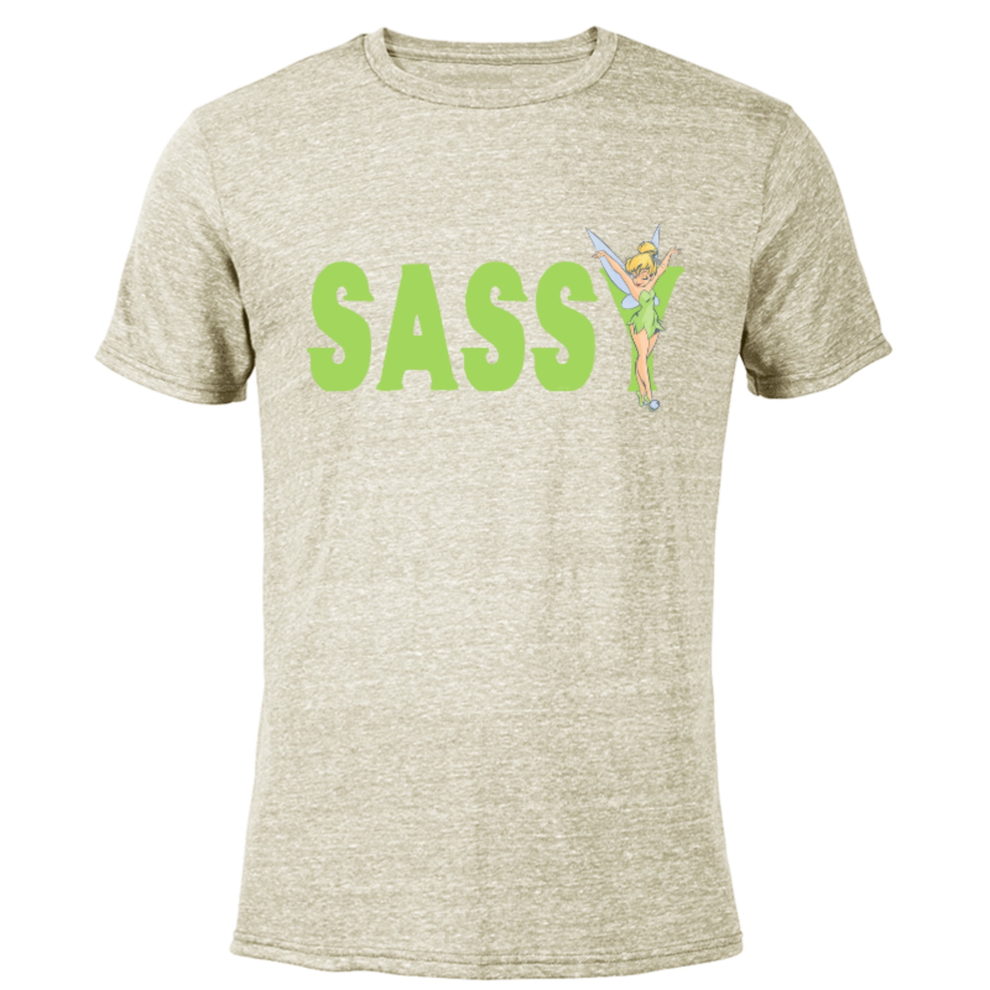 Disney Tinker Bell Sassy - Short Sleeve Blended T-Shirt for Adults ...
