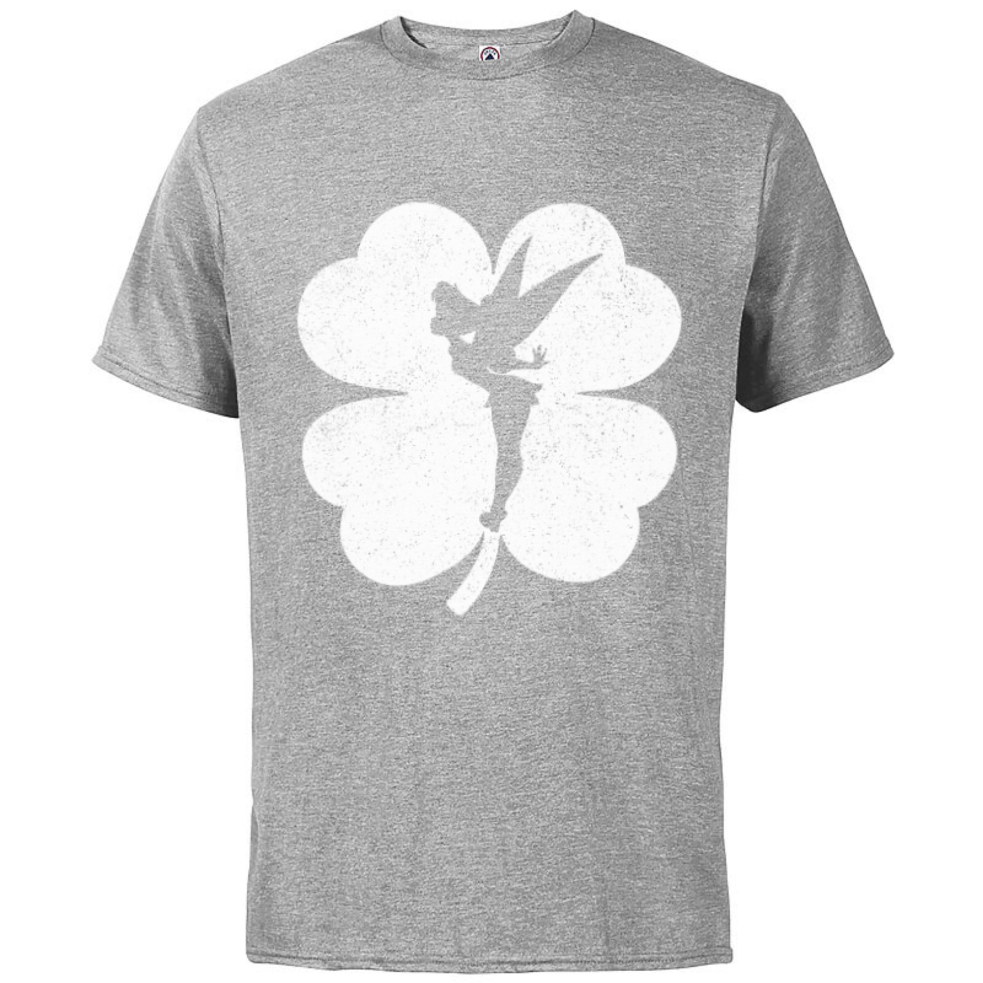 Disney Tinker Bell Shamrock Silhouette St. Patrick's Day - Short Sleeve ...