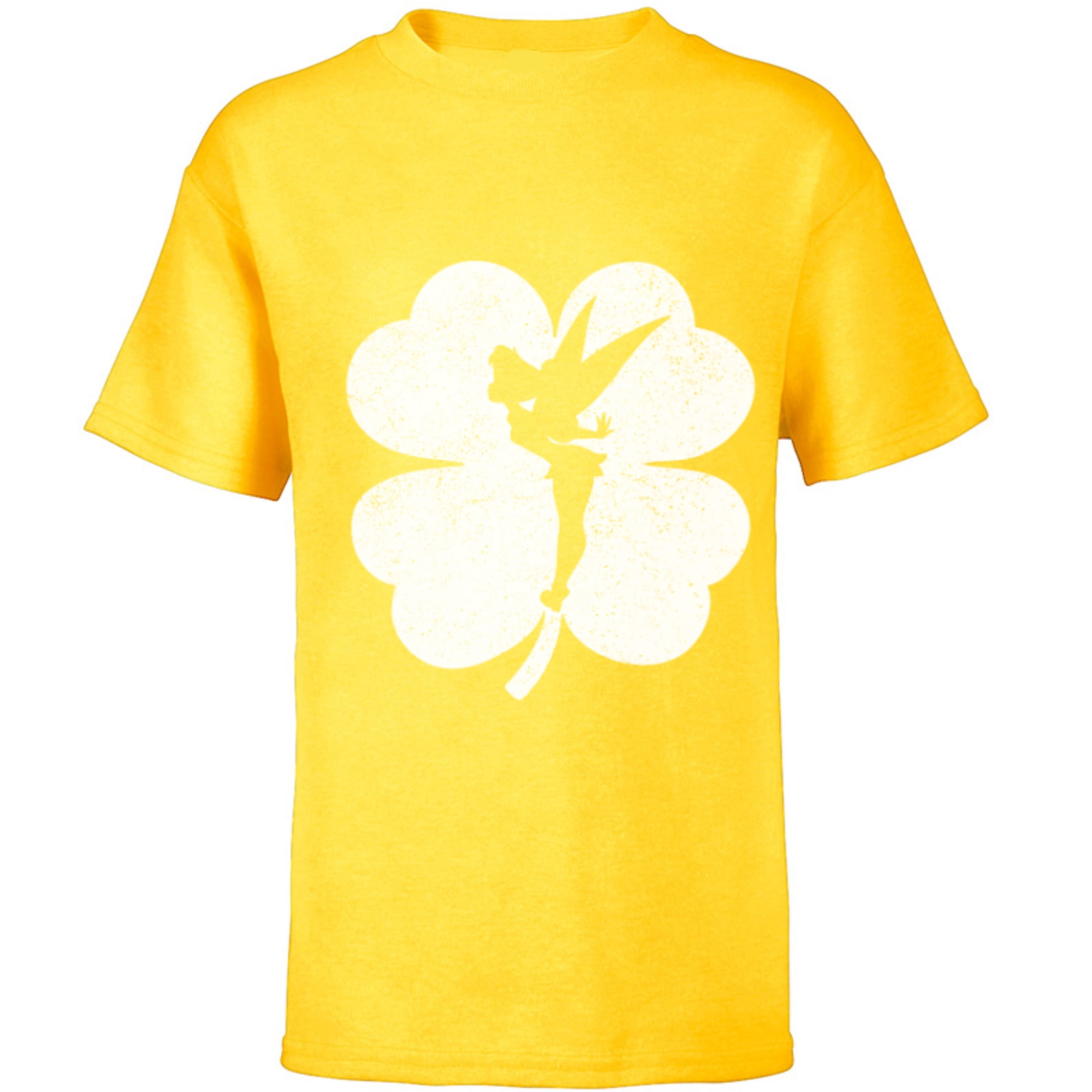 Disney Tinker Bell Shamrock Silhouette St. Patrick's Day - Short Sleeve ...