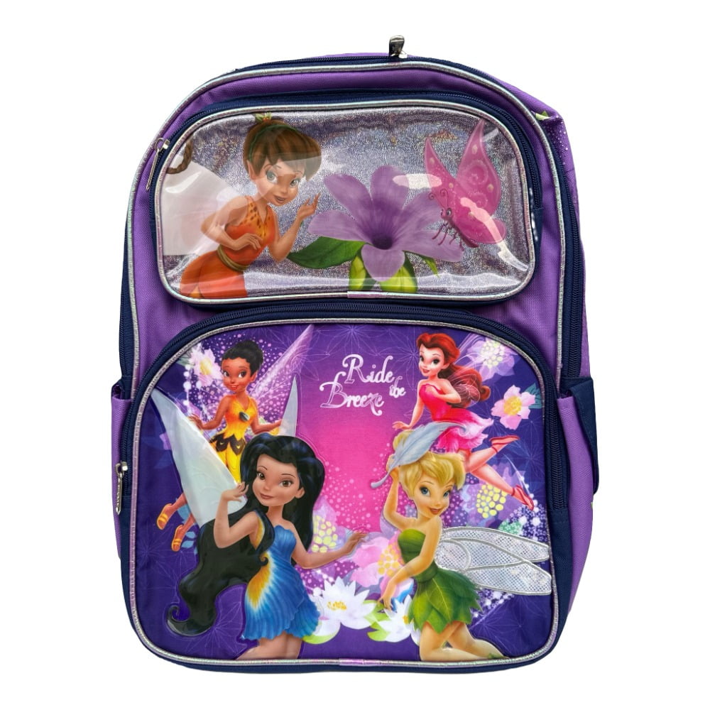 Disney Tinker Bell and Fairies Friends Backpack - Ride the Breeze ...