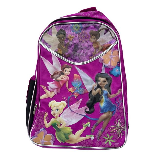Disney Tinker Bell and Fairies Pink School Backpack - Walmart.com