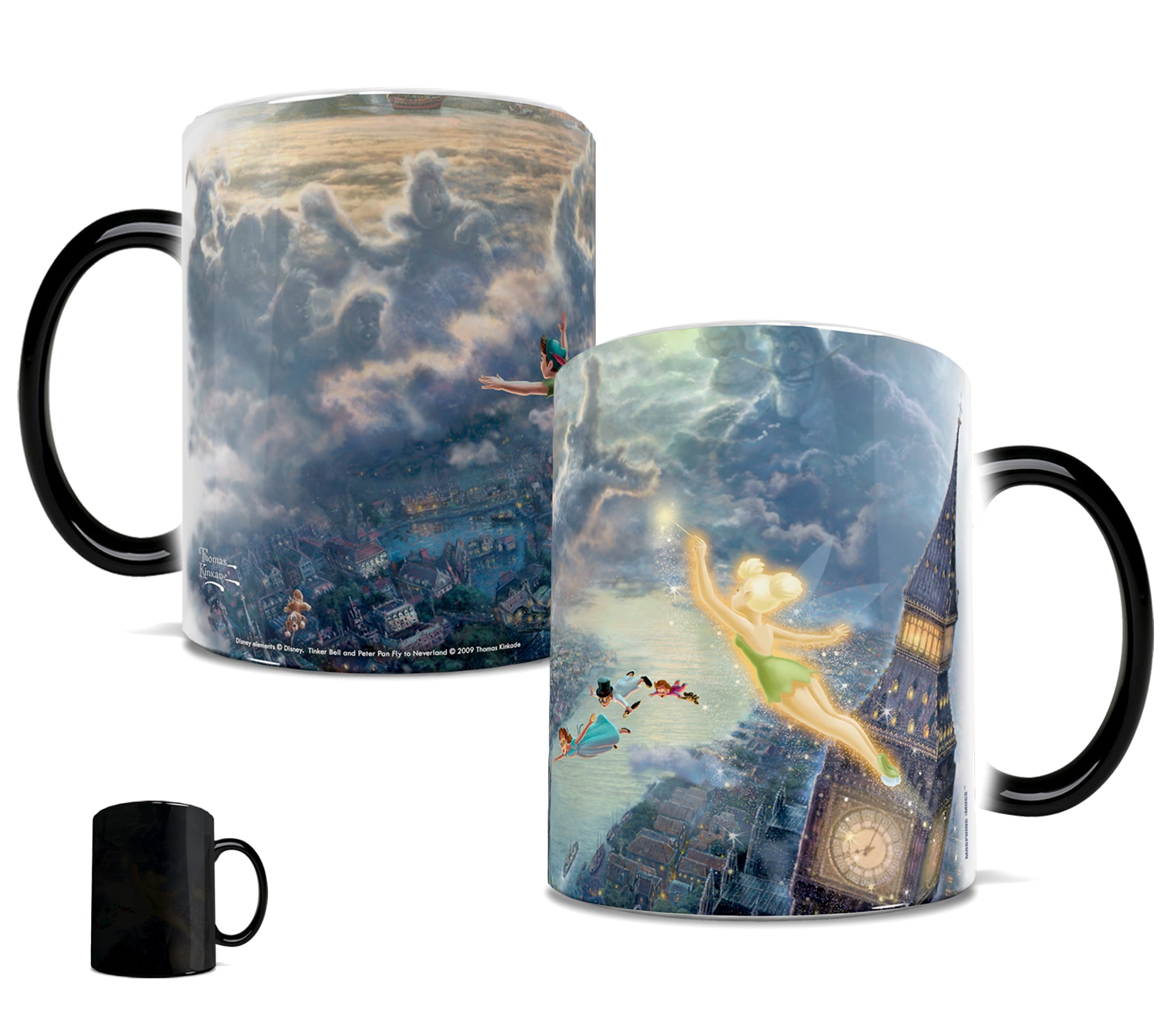 Disney (Tinker Bell and Peter Pan Fly to Neverland) Morphing Mugs® Heat ...