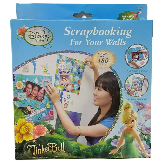 Disney Tinkerbell Wall Scrapbook Tink Stickers Decals For your Walls ...