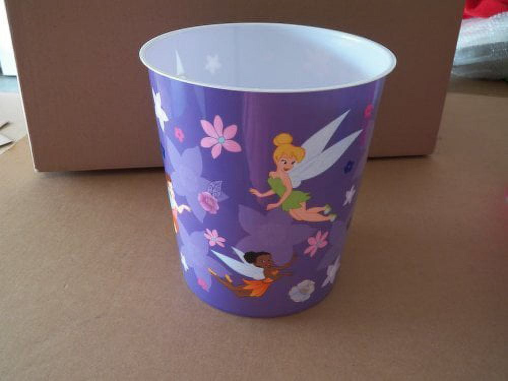 Disney Tinkerbell and Fairy Plastic Trash Can - Walmart.com