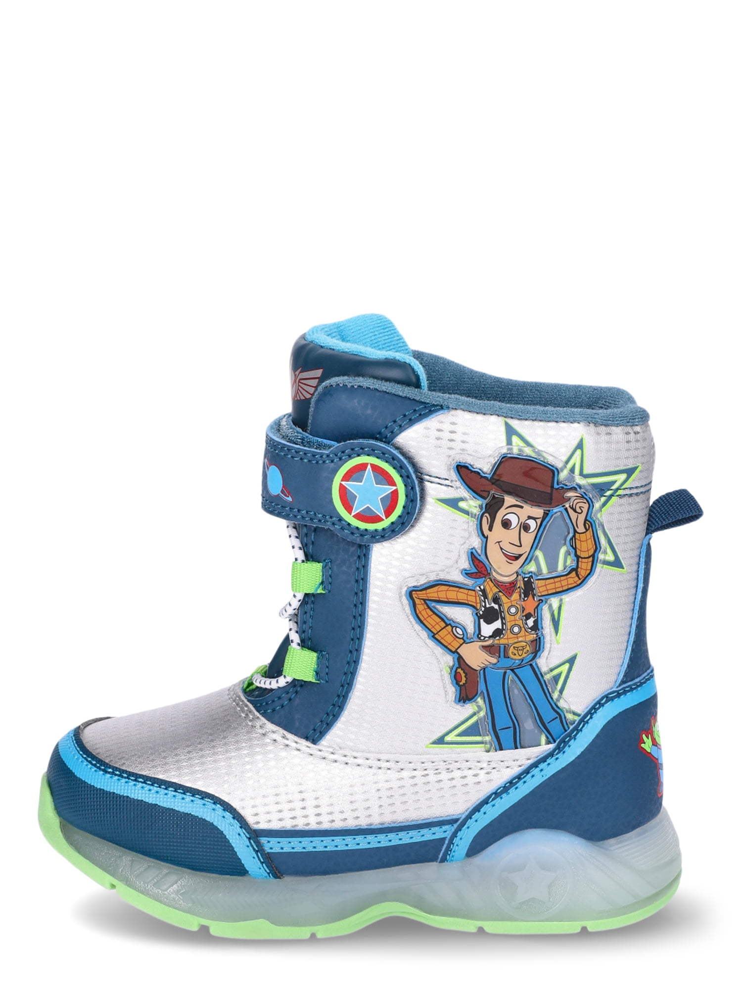 Disney Toddler Boys Toy Story Light Up Snow Boots, Sizes 7-12 - Walmart.com