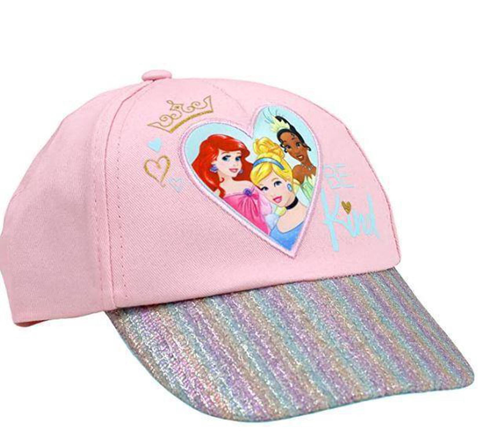 Disney Toddler Girl's Princess Baseball Cap - Walmart.com