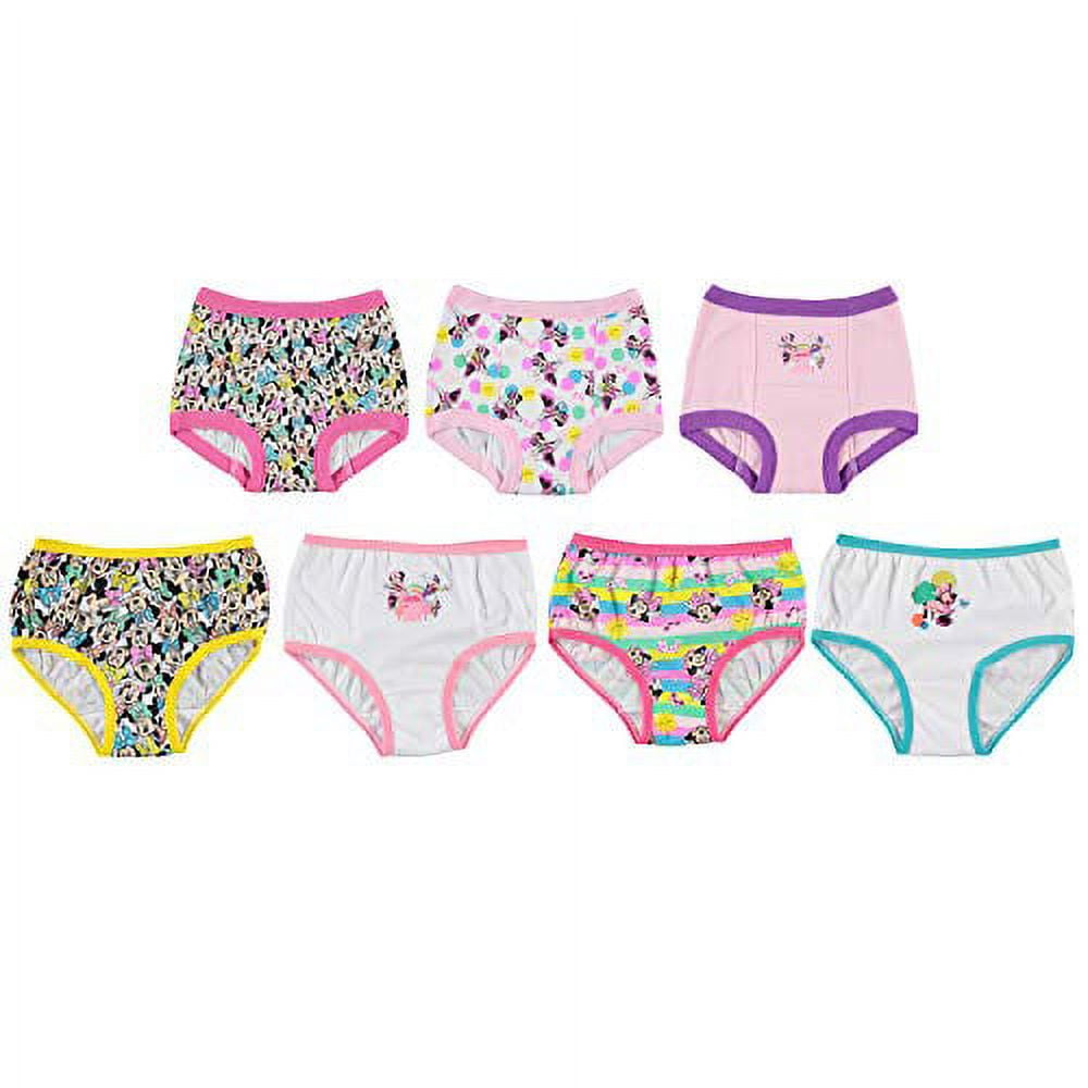 Disney Toddler Girls' Minnie 3pk Training Pants and 4pk Panty - Walmart.com