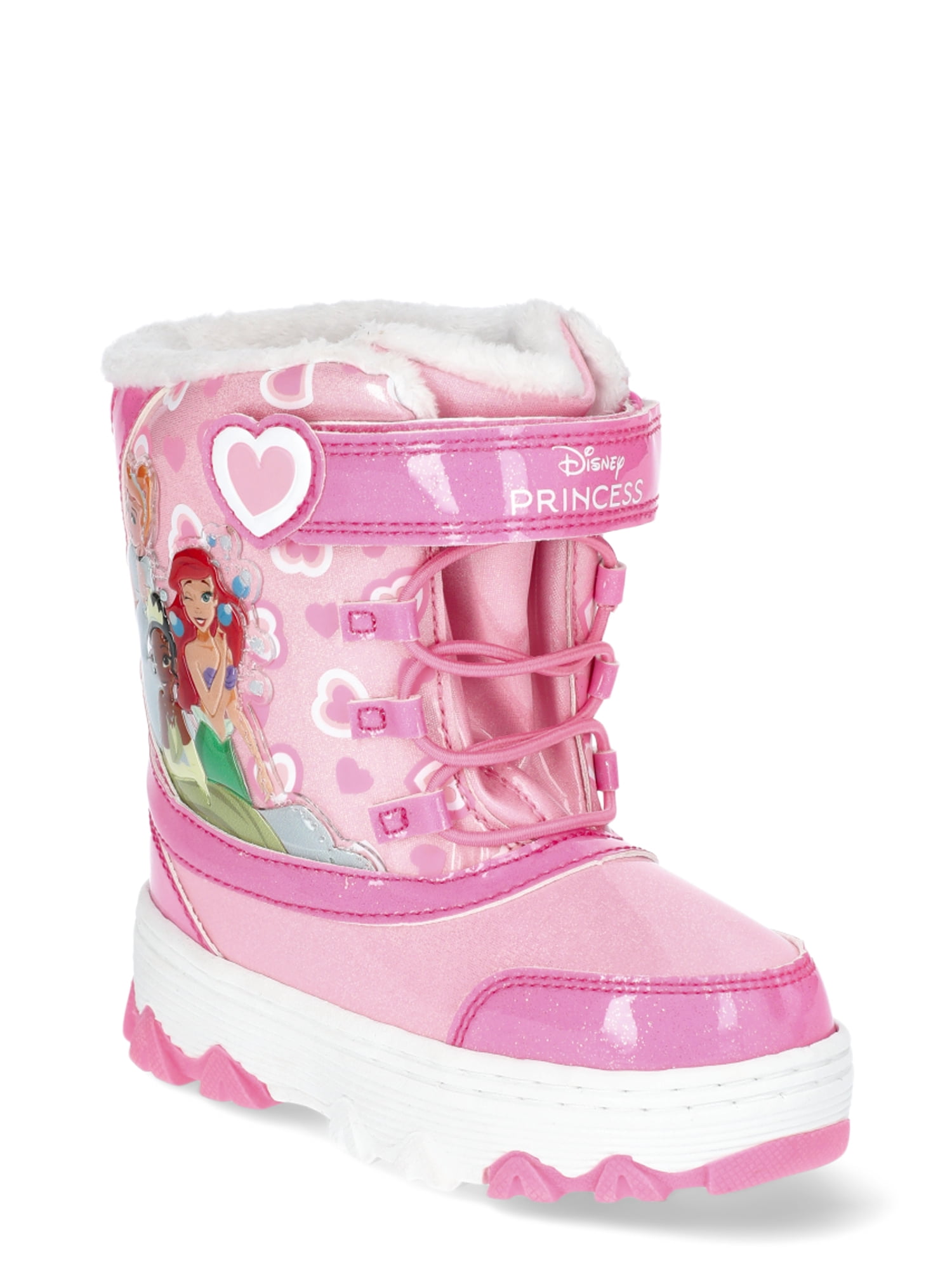Disney Toddler Girls Princesses Snow Boots, Sizes 7-12 - Walmart.com