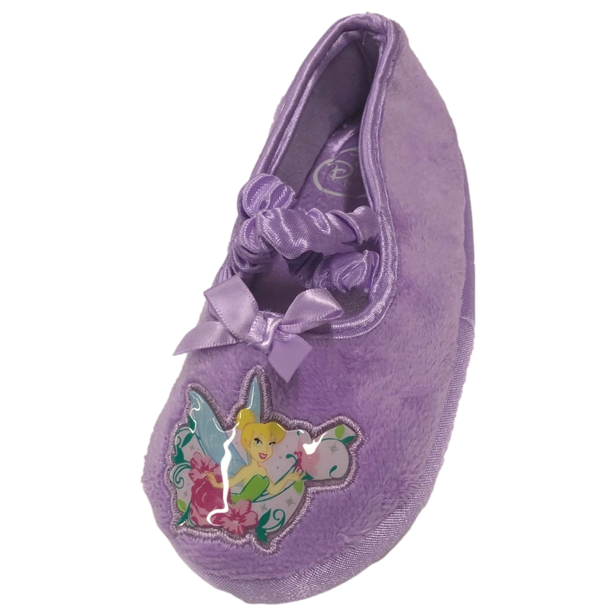 Disney Toddler Girls Purple Tinkerbell Slippers Fairy Ballet House ...