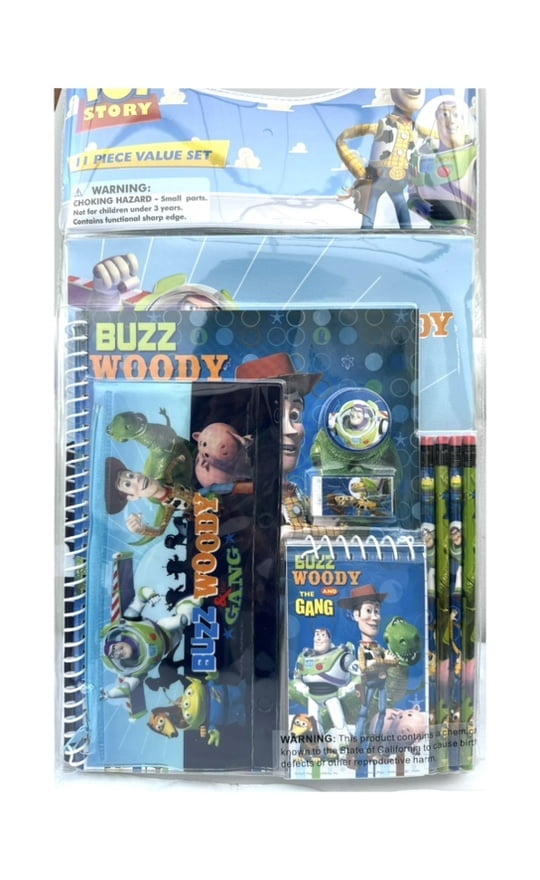 Disney Toy Story 11 pc Value Pack Stationery Supplies - Walmart.com