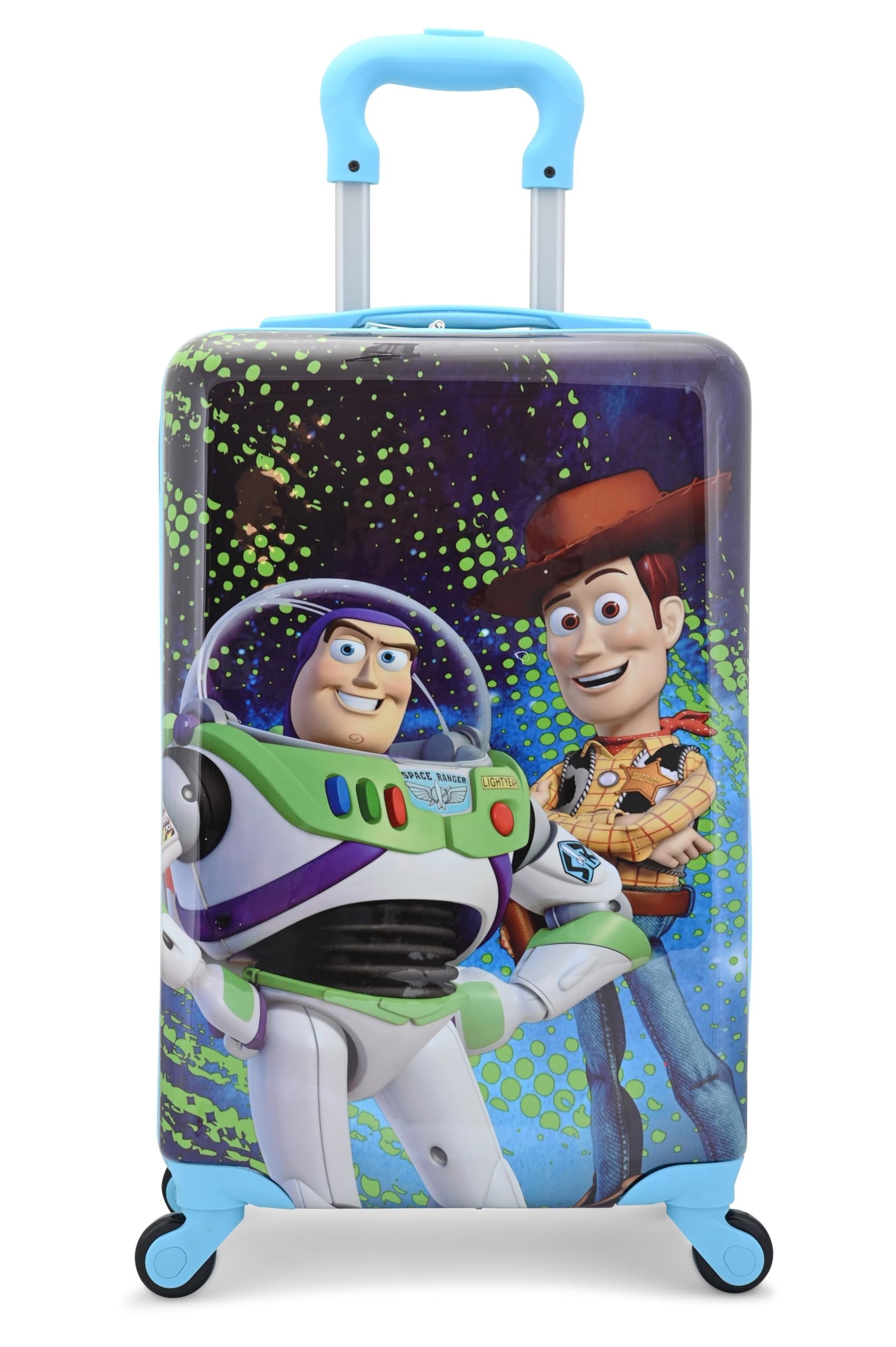 Disney Toy Story 20" Hardshell Luggage - Woody Buzz Cute & Durable Hard ...